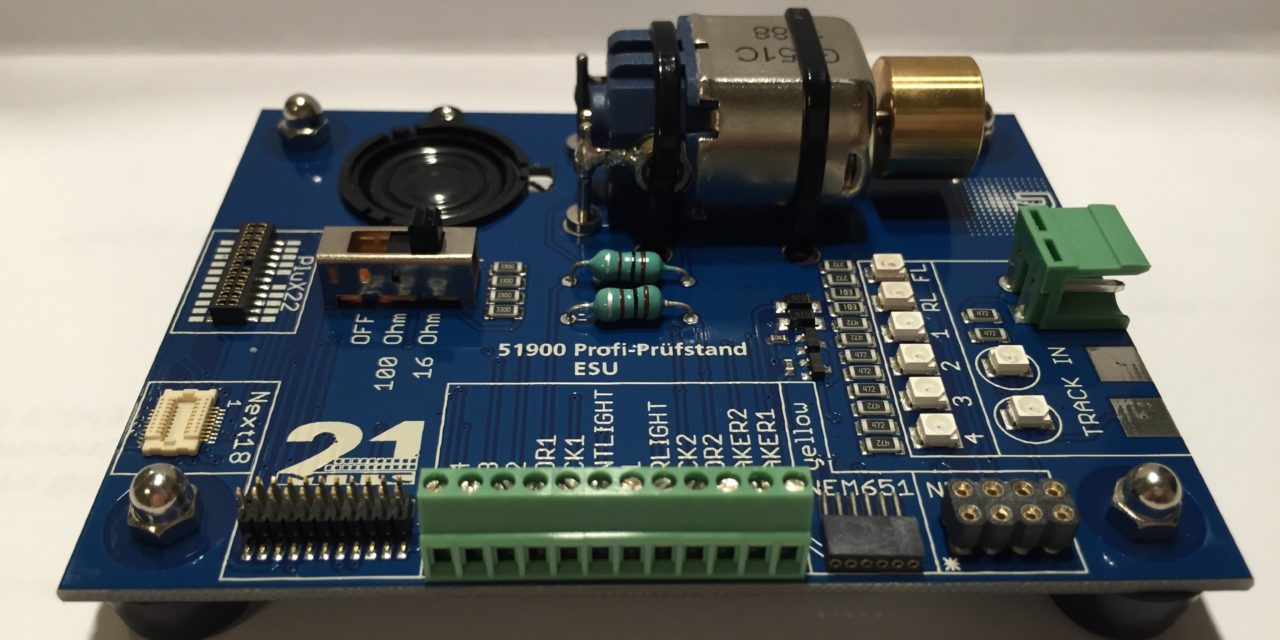 ESU Decoder tester "Profi-Prüfstand" 51900 | LocGeek