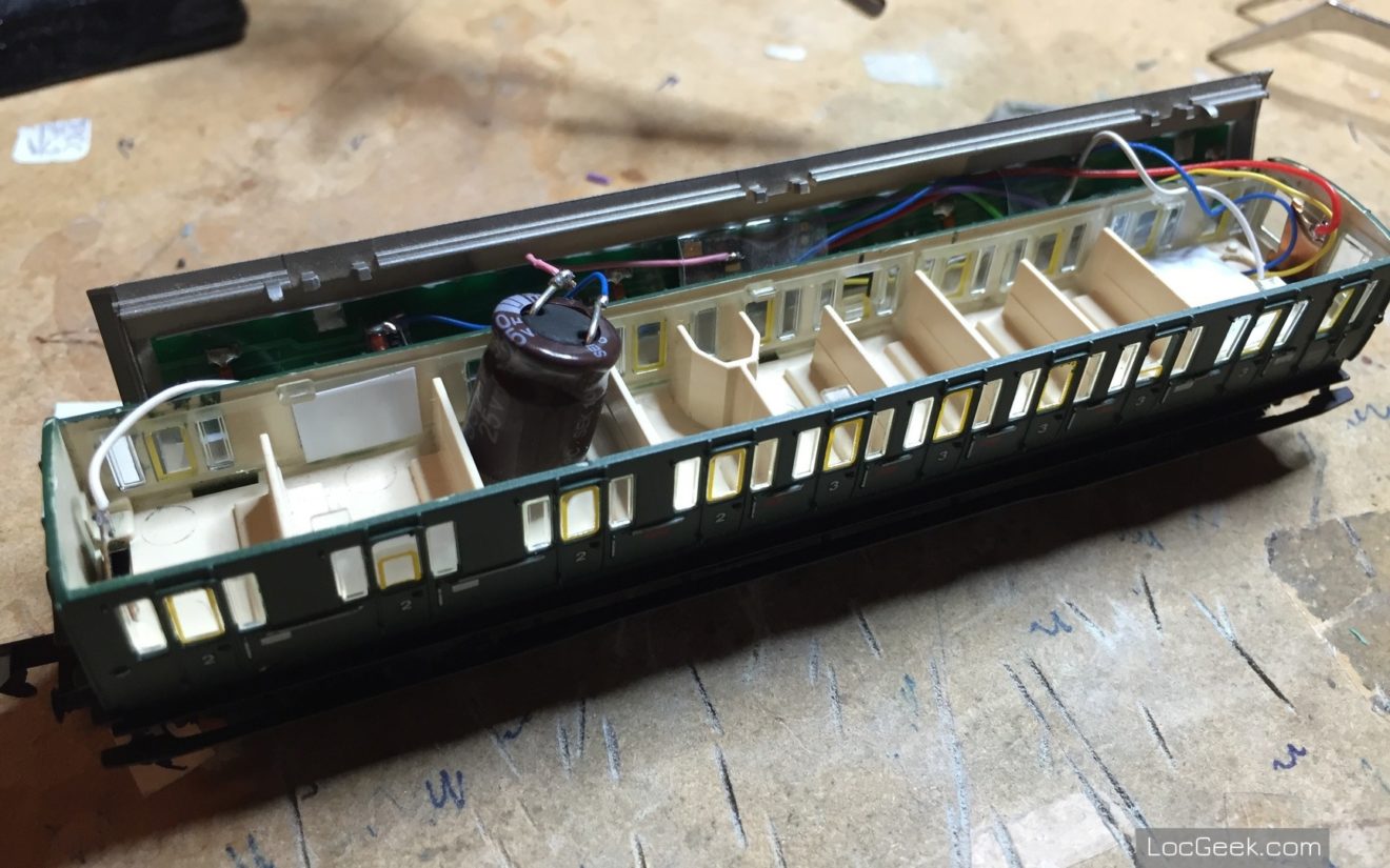Old Arnold ES88 railcar DCC conversion | LocGeek